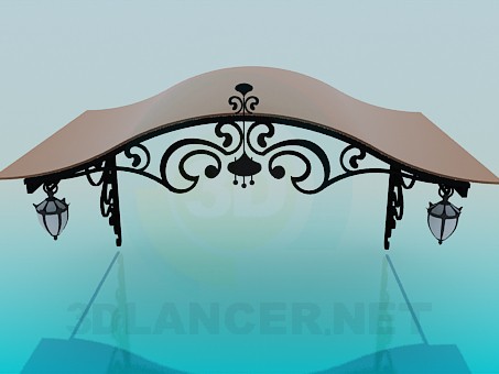 3d model Forged canopy | 1834 | 3dlancer.net
